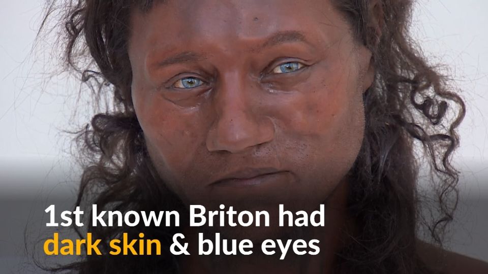 Ancient Briton had dark skin and blue eyes, scientists find | Reuters