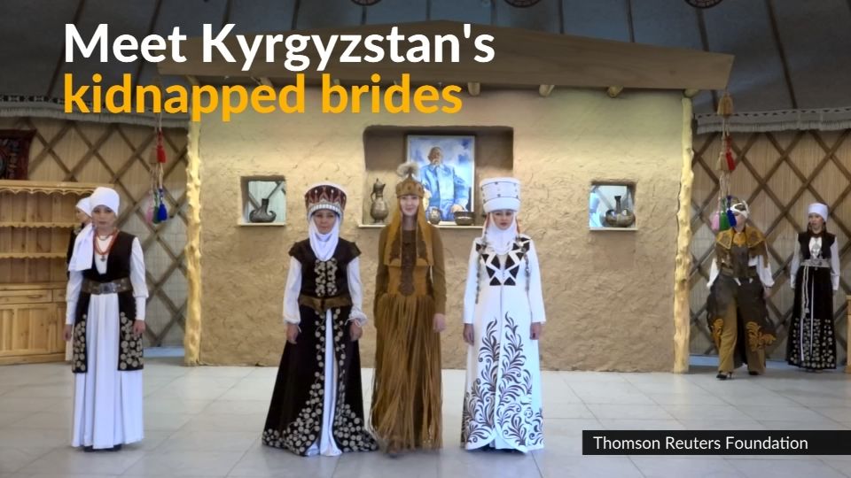 Kyrgyzstan's kidnapped brides use fashion and flags to end marriage ...