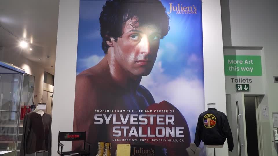 Sylvester Stallone movie memorabilia heads for auction