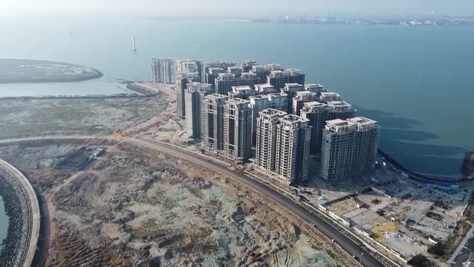 Evergrande's Hainan towers seen before demolition | Reuters