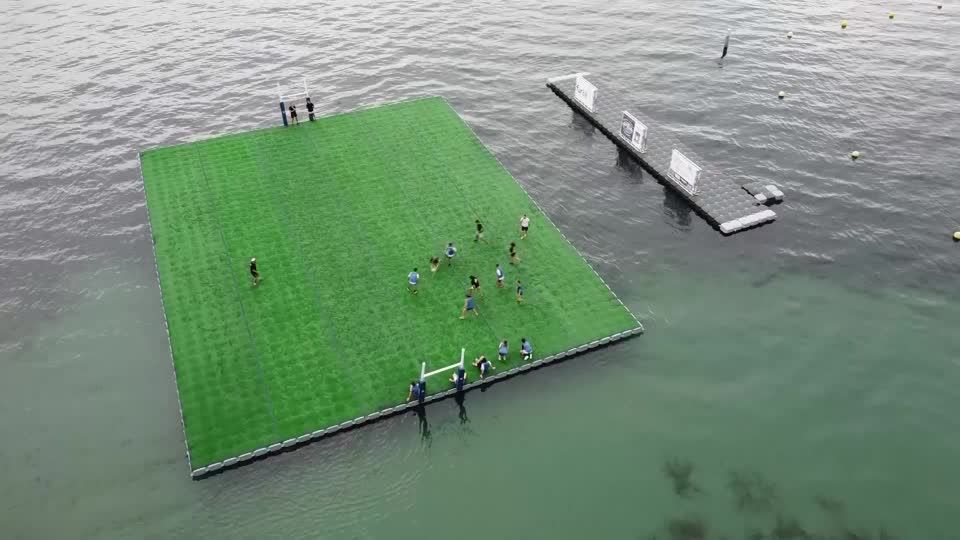 Water rugby makes a splash in Lake Geneva | Reuters