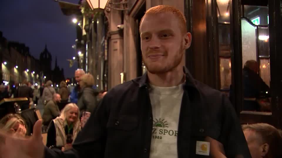 Edinburgh's pub goers drink to the 'mother' of the nation