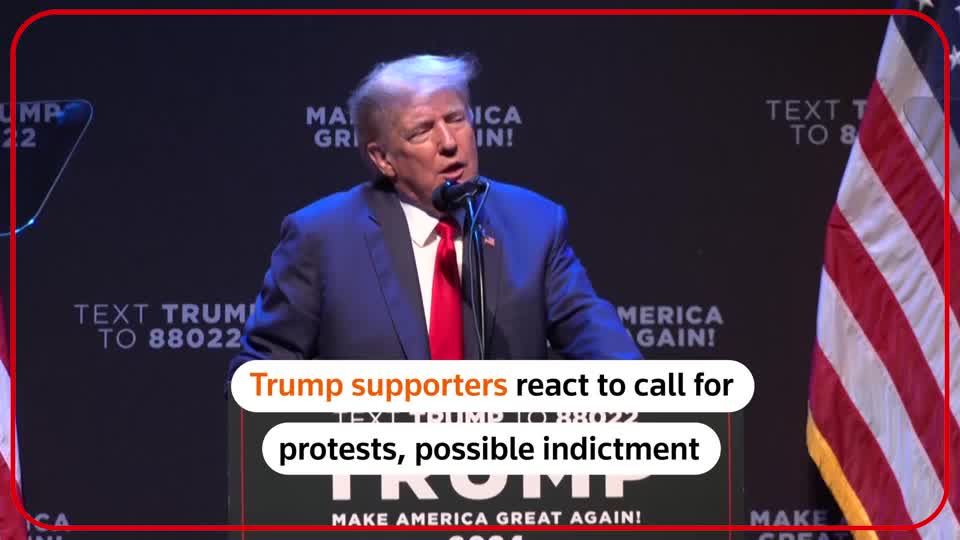 Mixed U.S. reaction over Trump's call for protests