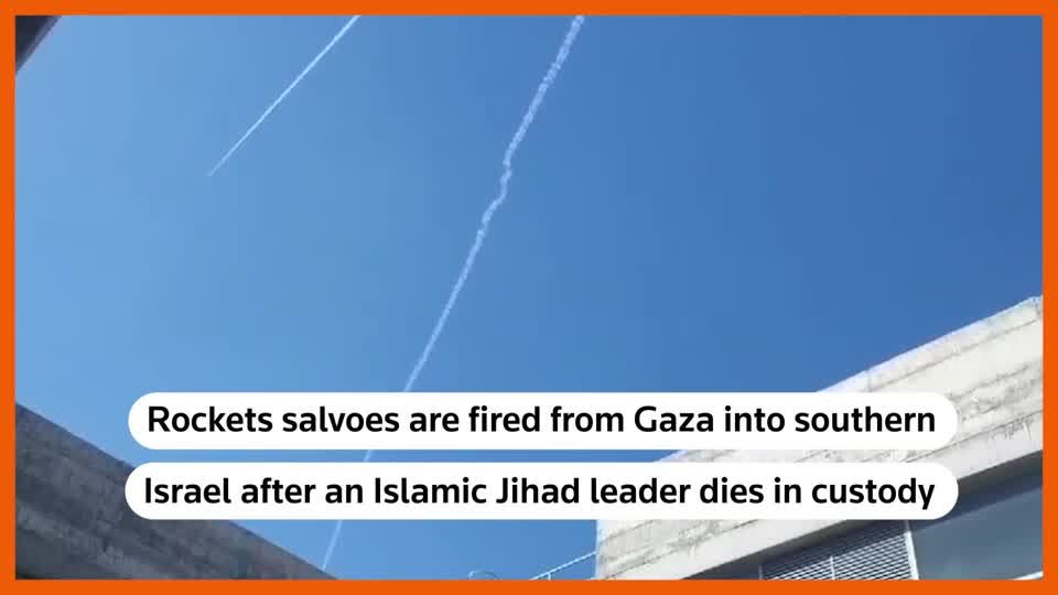 Rockets fired from Gaza towards Israel after death of Palestinian ...