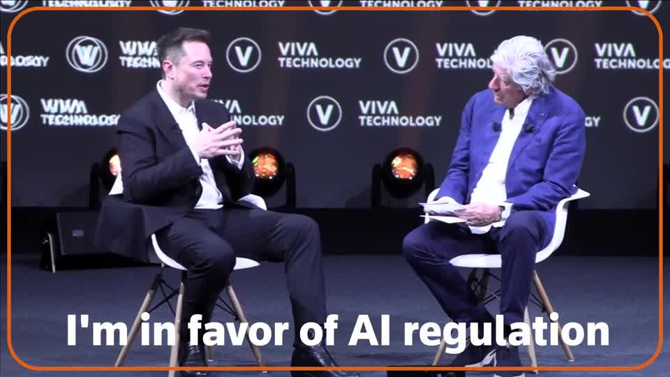 Elon Musk repeats call for AI regulation
