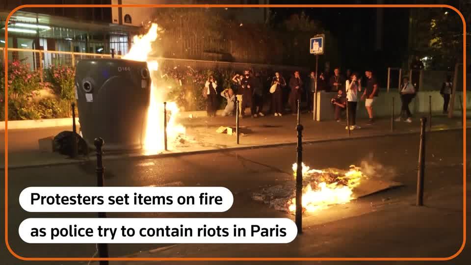 Fires burn in Paris as police try to quell riots | Reuters