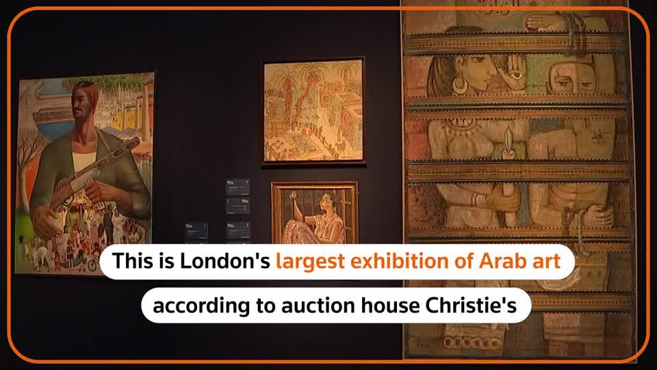 Arab art celebrated with largest London exhibition | Reuters