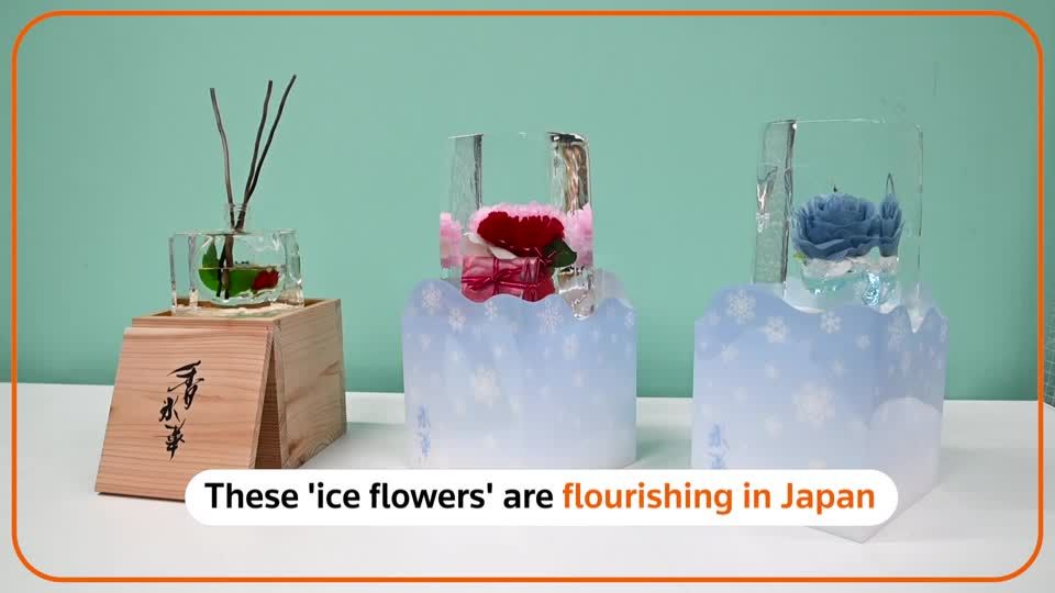 'Ice flowers' flourish amid Japan's summer heat | Reuters
