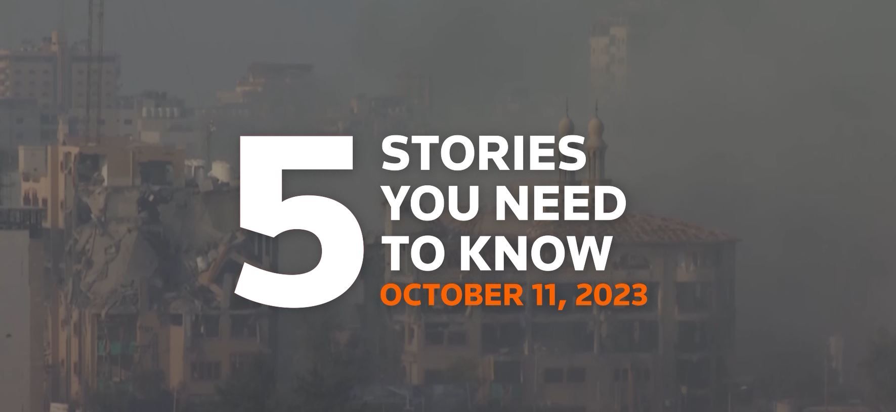 Five stories you need to know about today | ロイター