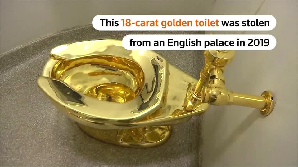 Four men charged over theft of $6 mln gold toilet from English palace ...