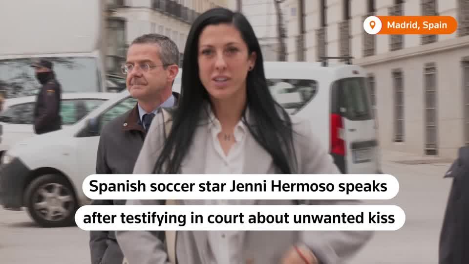 Spain's Jenni Hermoso testifies over World Cup kiss probe | Reuters