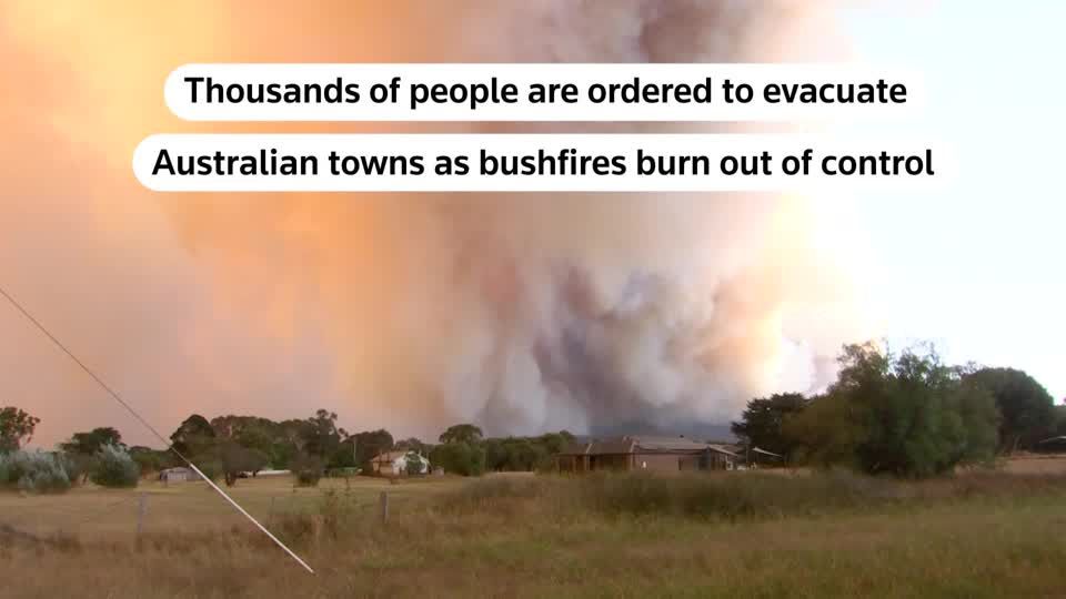 Thousands ordered to flee while they can as bushfire burns in Australia ...