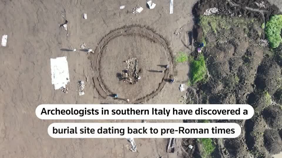 Pre-roman necropolis unearthed in Italy during excavations | Reuters