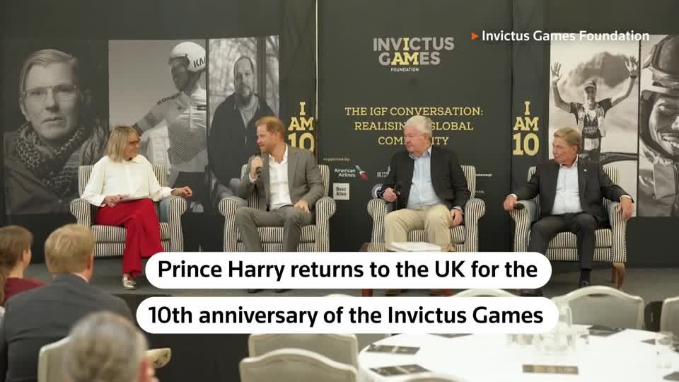 Prince Harry celebrates Invictus Games 10th anniversary | Reuters