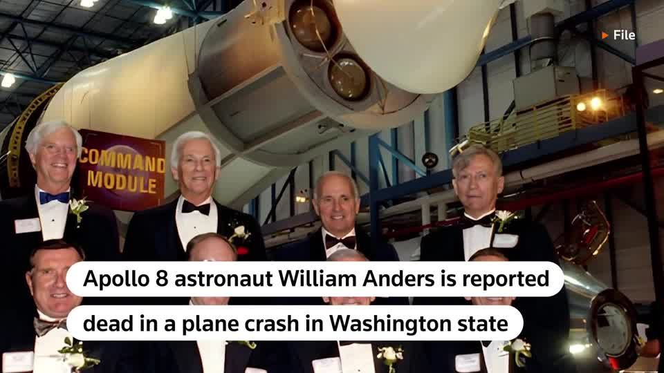 Apollo 8 astronaut William Anders, who took 'Earthrise' photo, dead in ...