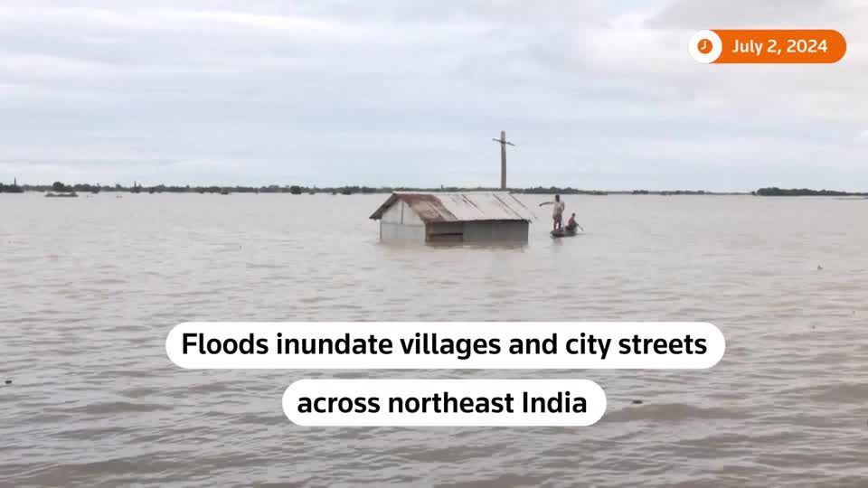 Heavy rainfall in several parts of India triggers floods, at least 11 ...
