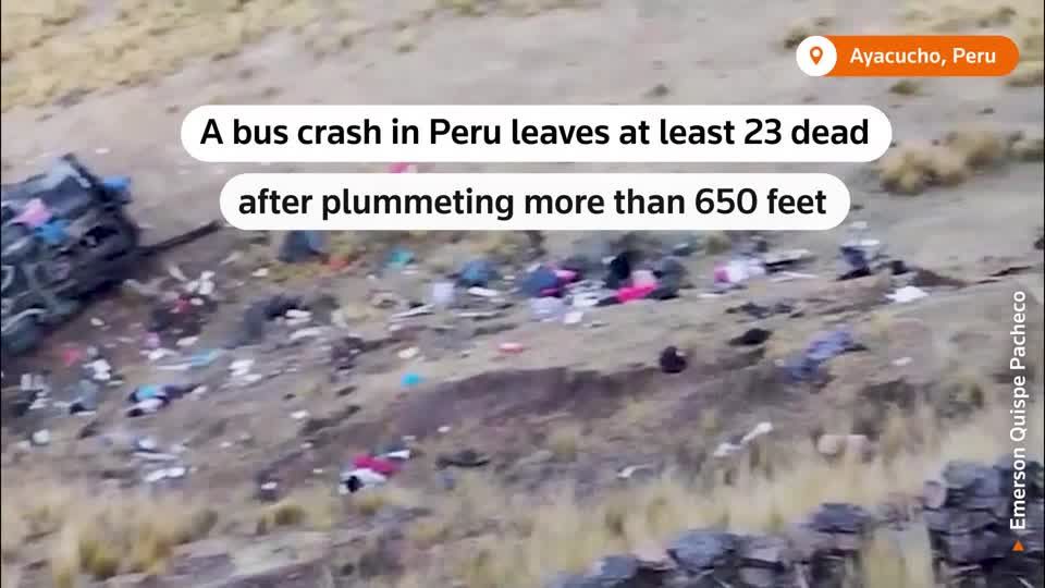 At least 25 die in Peruvian Andes after bus plummets off cliff | Reuters