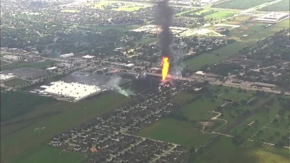 Energy Transfer pipeline catches fire in La Porte, Texas | Reuters