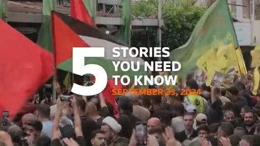 Five stories you need to know about today | Reuters