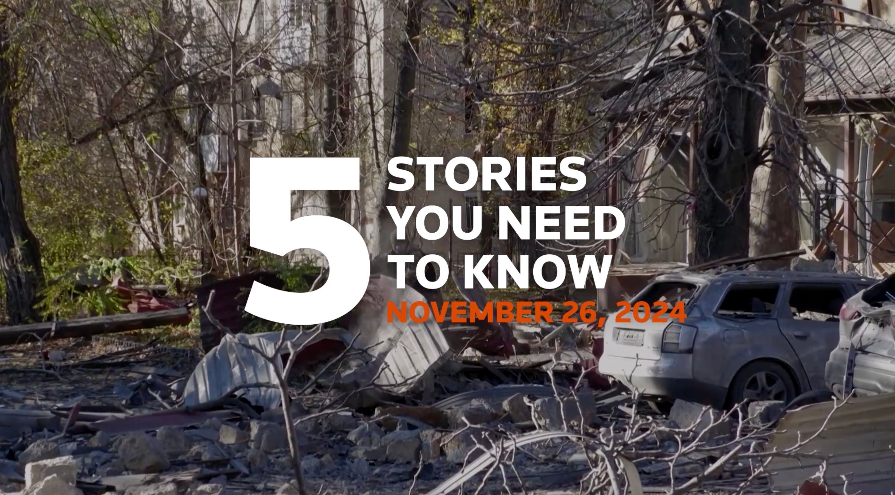 Five stories you need to know about today