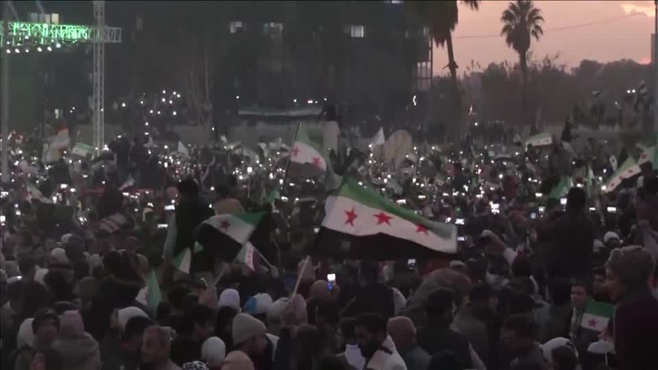 Syrians in Damascus celebrate fall of Assad regime | Reuters