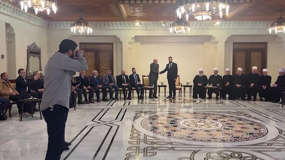 Syria's de facto ruler meets Lebanese Druze leader | Reuters