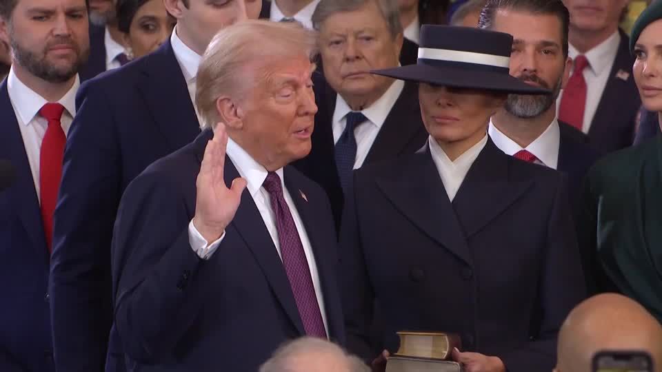 Donald Trump sworn in as 47th US president | Reuters