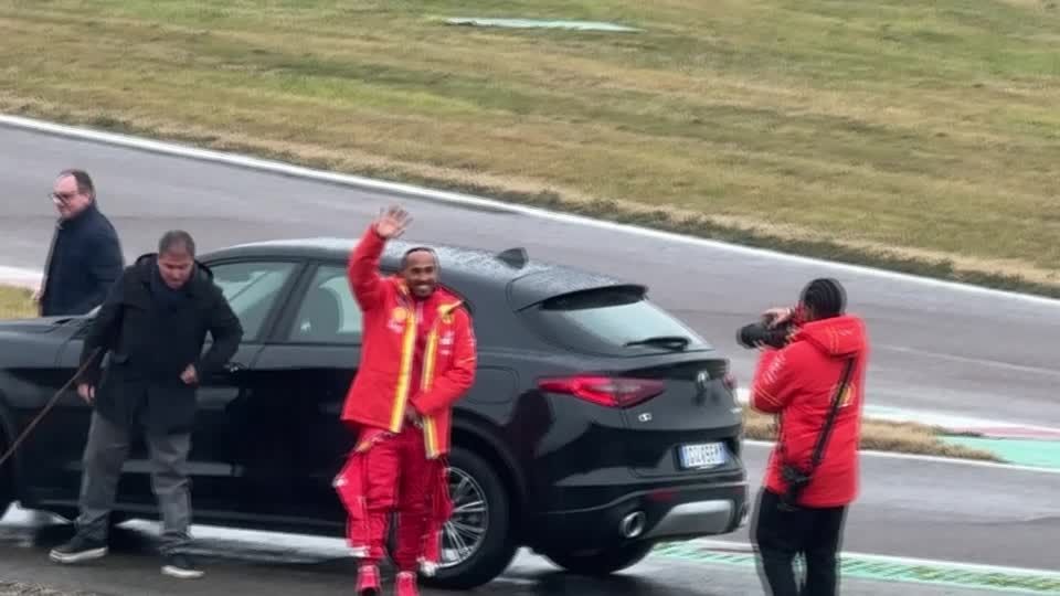Lewis Hamilton's first outing at Fiorano sparks Ferrari fever