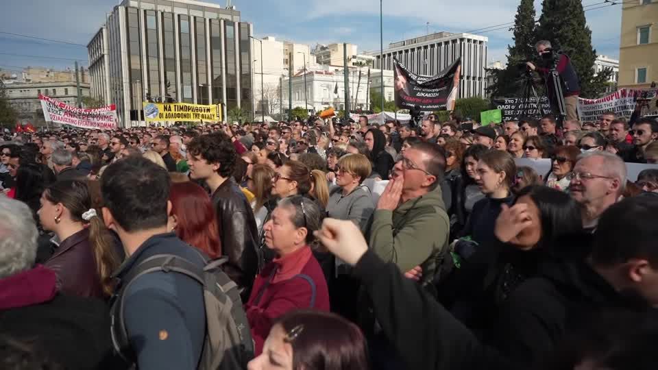 Clashes erupt at Athens protest over deadly 2023 train crash | Reuters