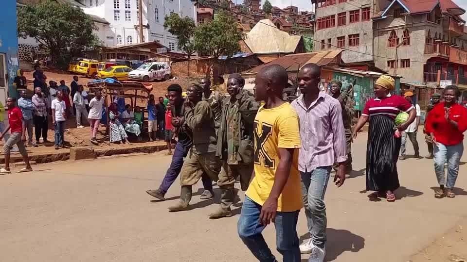 Eyewitness footage shows M23 rebels in center of Congo's Bukavu | Reuters