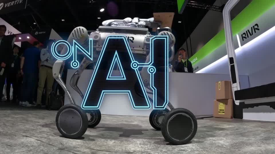 Four-legged robot uses AI to deliver packages to your door | Reuters