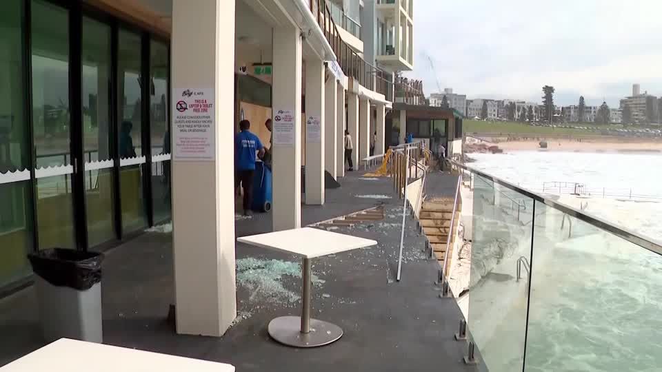 King tide, swells batter Sydney's iconic Bondi Beach | Reuters