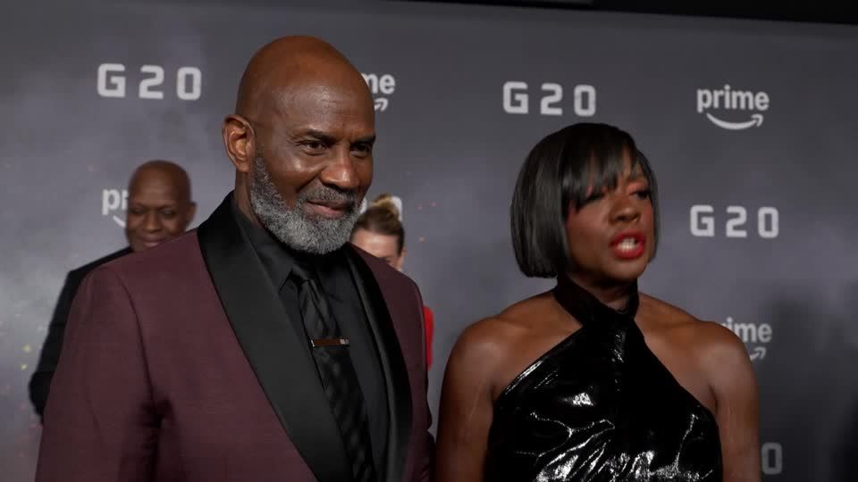 Actor Viola Davis on feeling strong as 'G20' premieres in London | Reuters