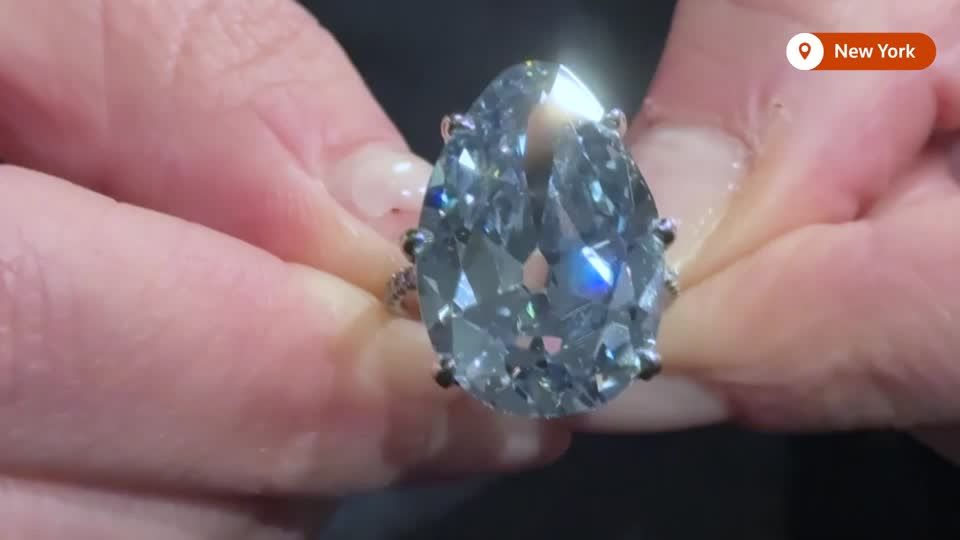 Large, vivid blue diamond could fetch $35-$50 million at auction | Reuters