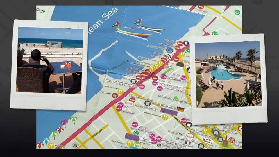 Gaza’s shattered landmarks