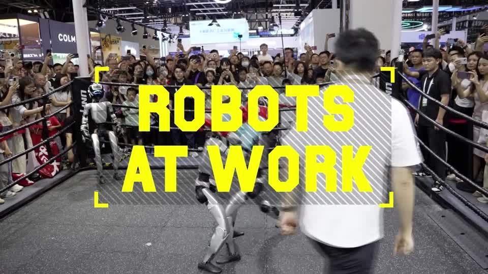 Robots spar, play Mahjong at China's AI conference | Reuters