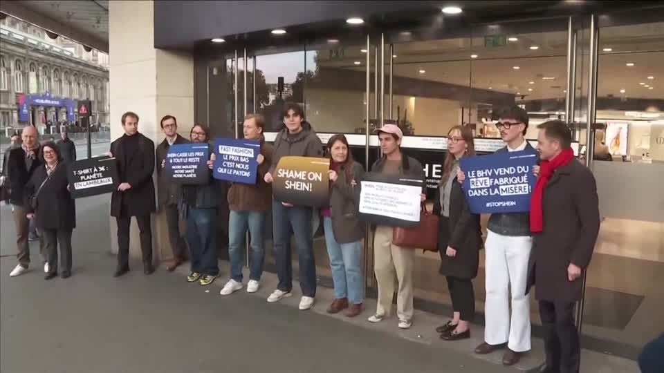 Controversial Shein store opens in Paris to protests | Reuters