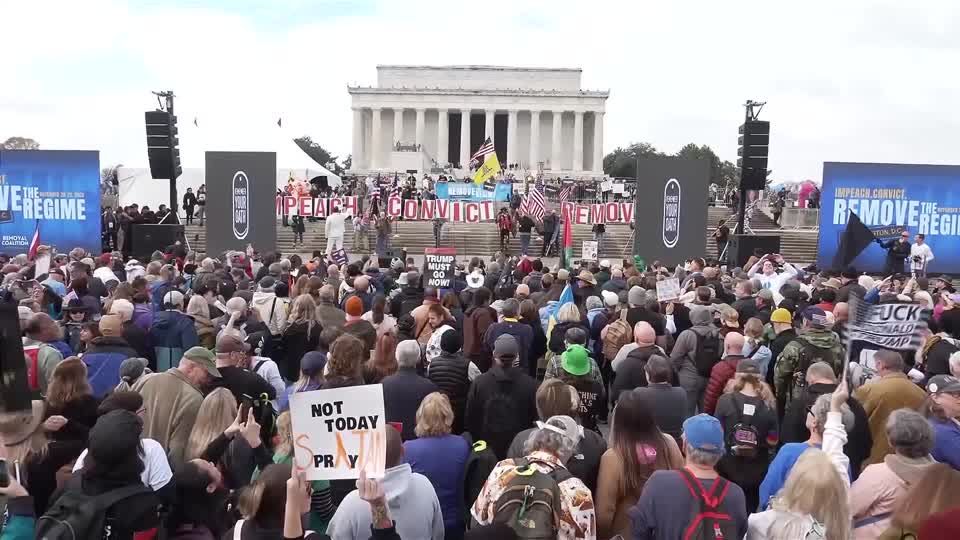 Protesters rally to ‘impeach, convict, and remove’ Trump | Reuters