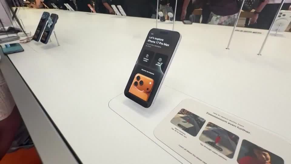 Apple leads global smartphone market in 2025, says Counterpoint | Reuters