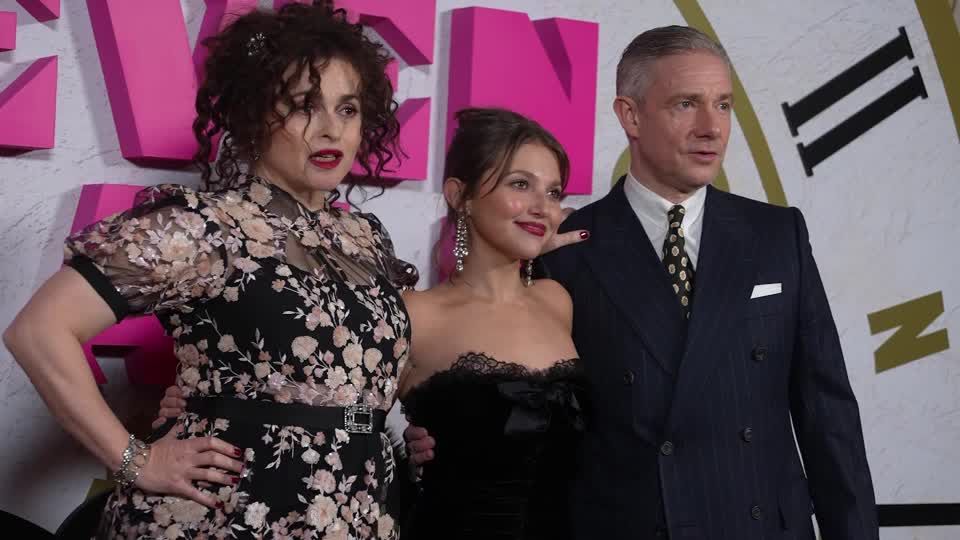 'Seven Dials' cast honor Agatha Christie at Netflix series debut | Reuters