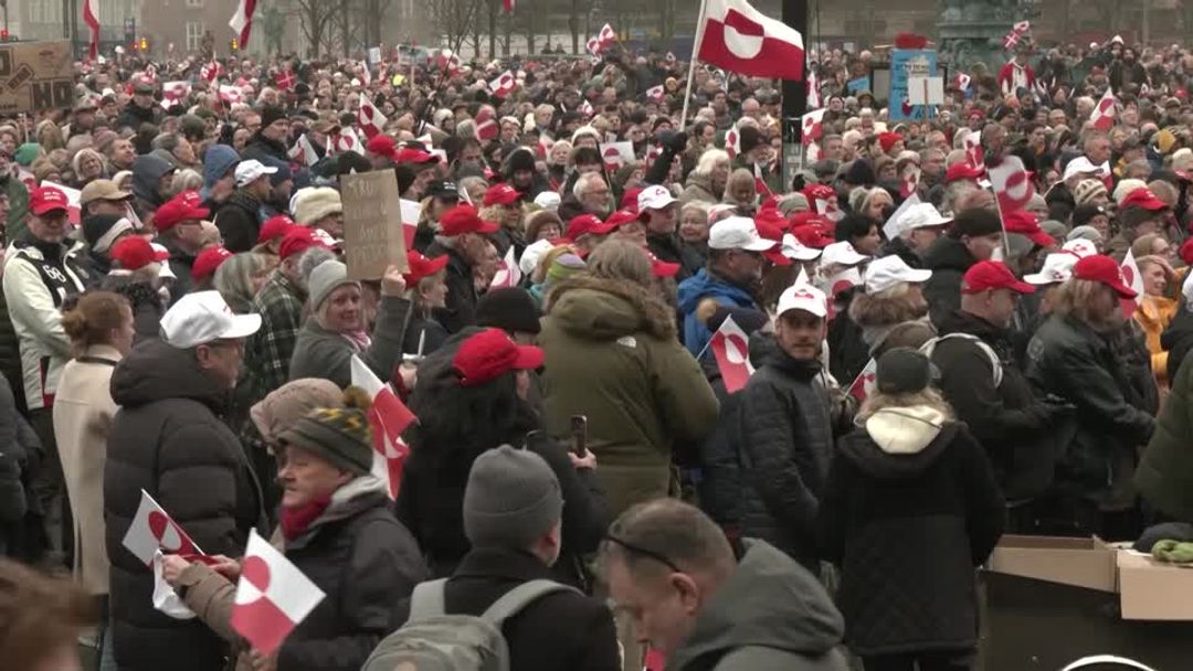 'Make America Go Away' red caps become symbol of defiance in Greenland ...