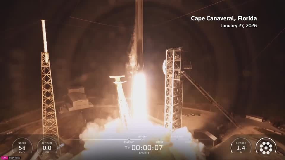 SpaceX launches US Space Force's GPS III-9 satellite to orbit | Reuters