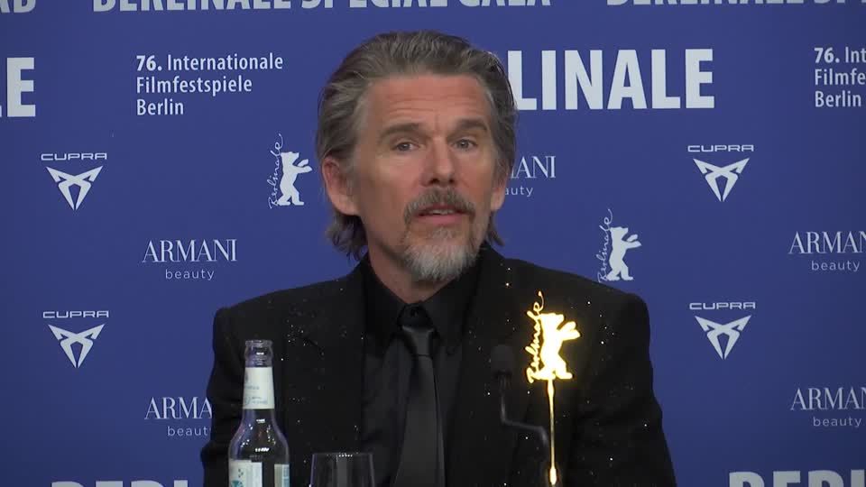 'All of us have a voice': Ethan Hawke on Gaza letter to Berlinale | ロイター