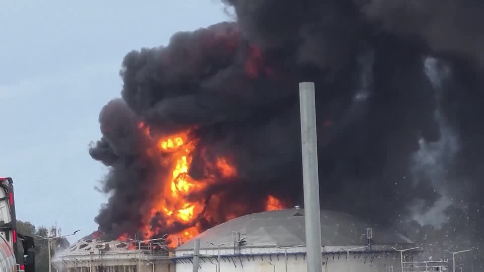 Fire at Israel’s Haifa refinery after missile attack | Reuters