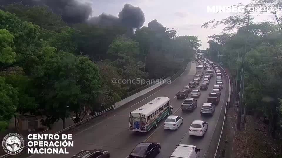 Massive explosion seen at Panama's Bridge of the Americas | Reuters