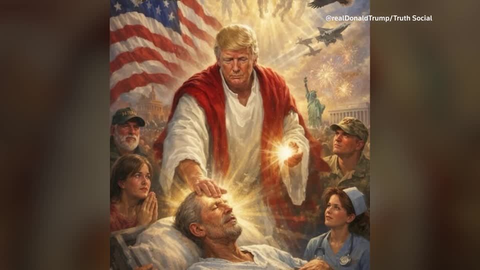 Trump says controversial AI image portrayed him as a doctor | Reuters