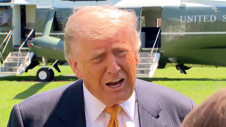 Trump says stopping Iran's nuclear program tops Americans' economic ...